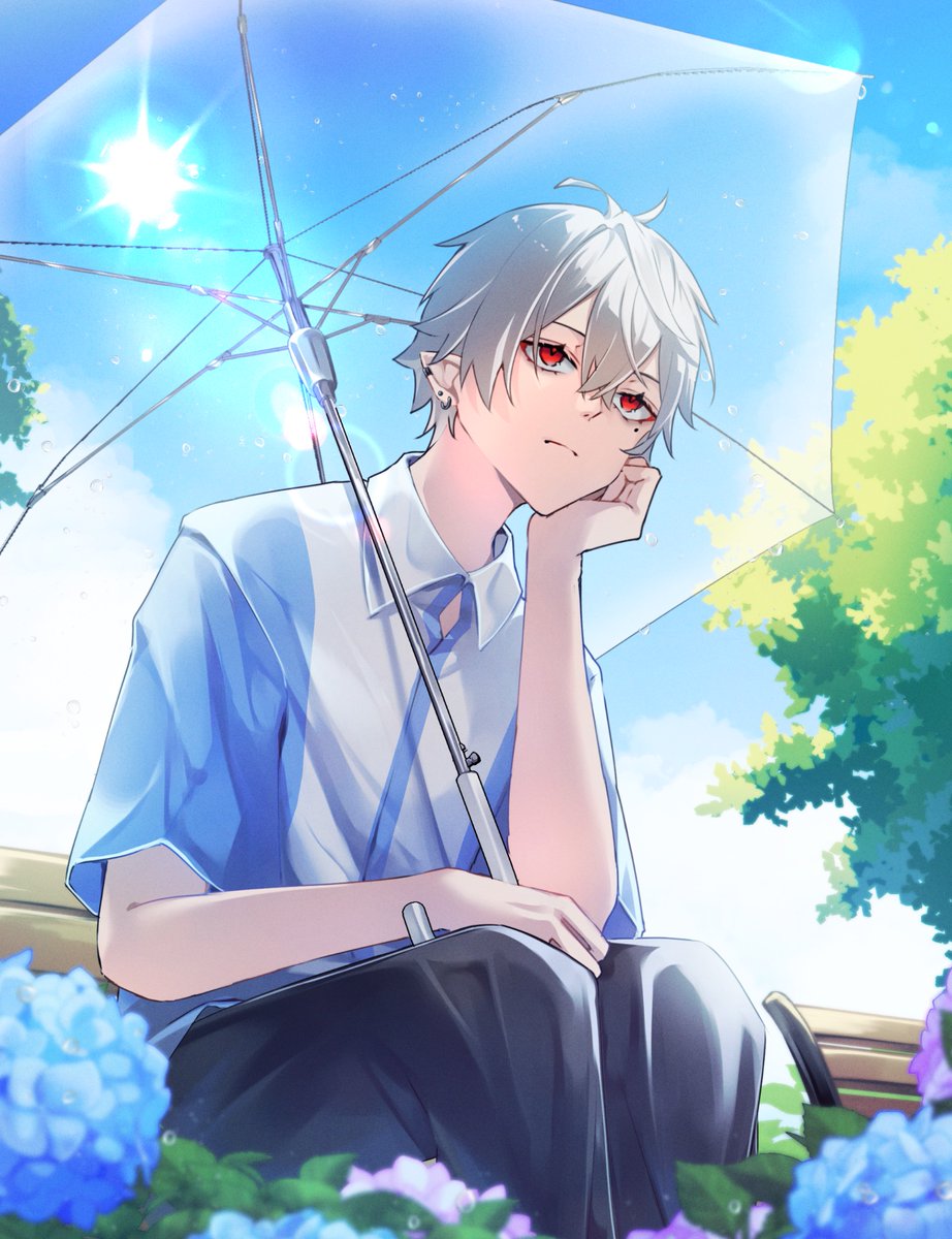 「描いてる間に梅雨いないなった… #KuzuArt」|namのイラスト