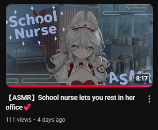 I hit a 100 views on my asmr video thanks to you guys