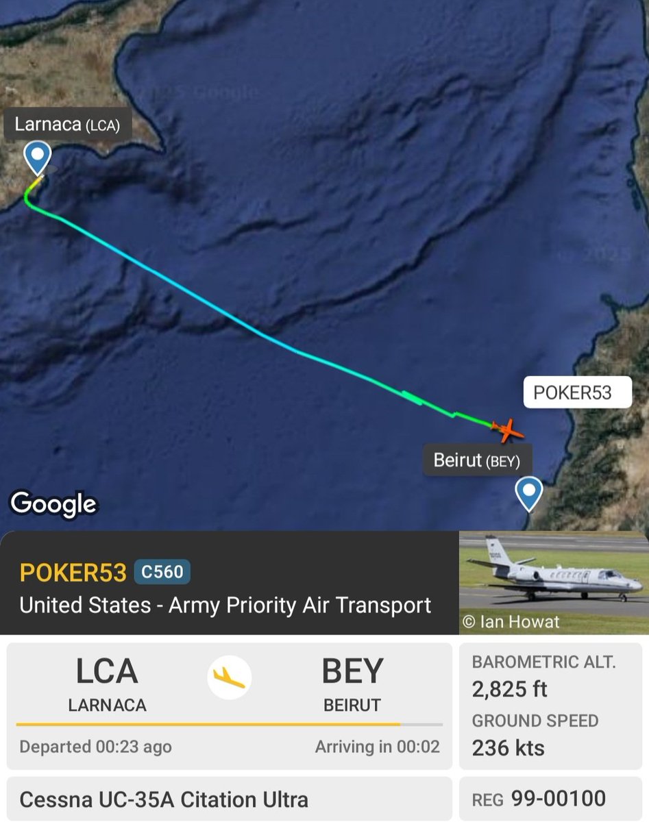#UnitedStates Army Priority Air Transport Cessna UC-25A (Citation 560 ...