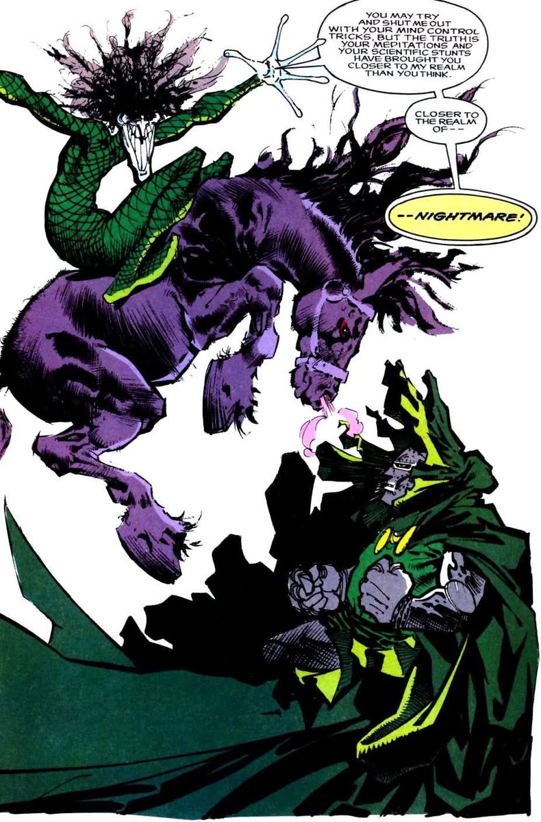 * Nightmare, Doctor Doom Marvel Comics Presents #100 (V1; 1992;Marvel ...