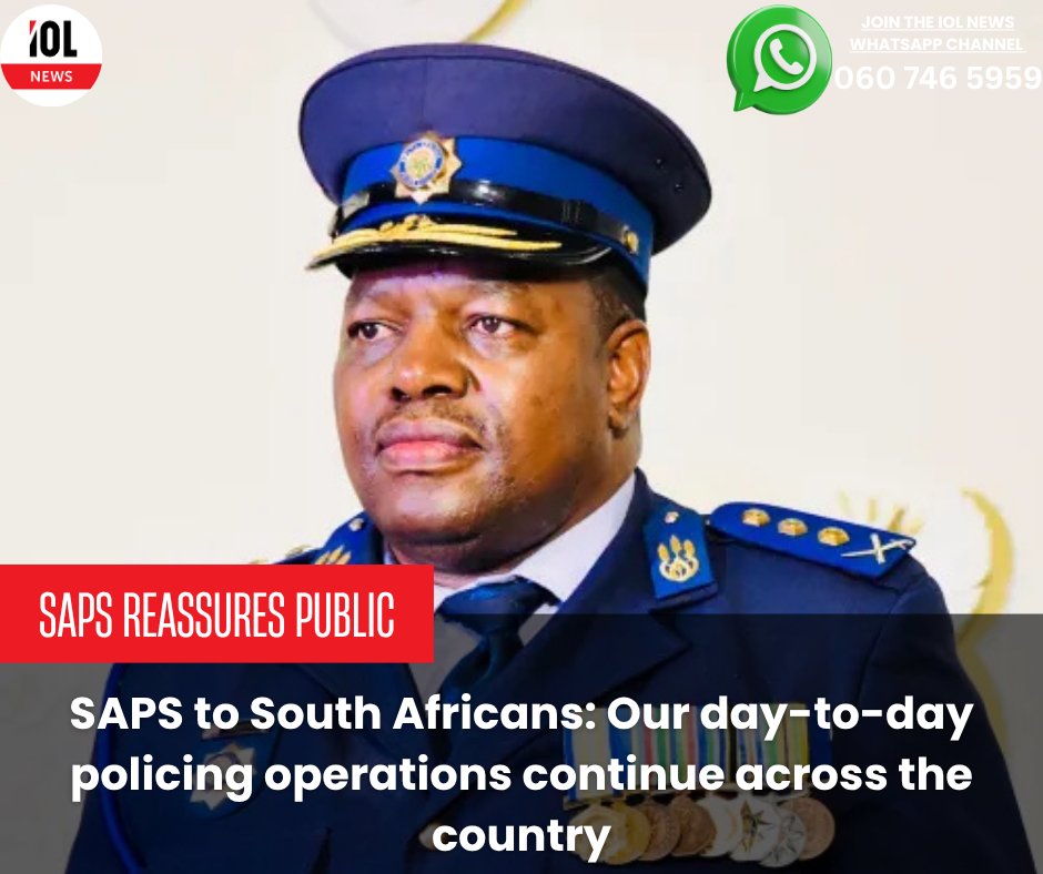 South Africa’s Police Chief to Install Acting Crime Intelligence Head ...
