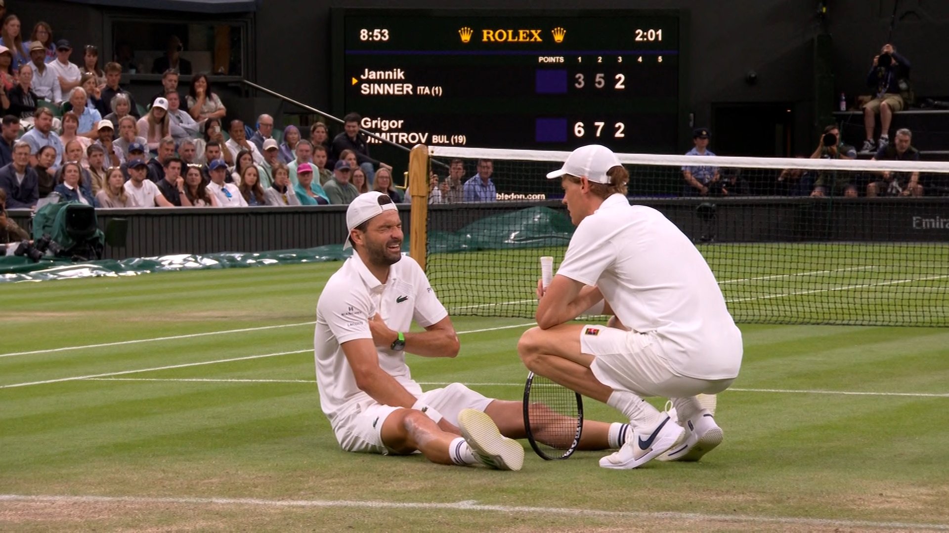 2025 Wimbledon 4th Round - [1] Jannik Sinner vs [19] Grigor Dimitrov | Page 28 | Talk Tennis