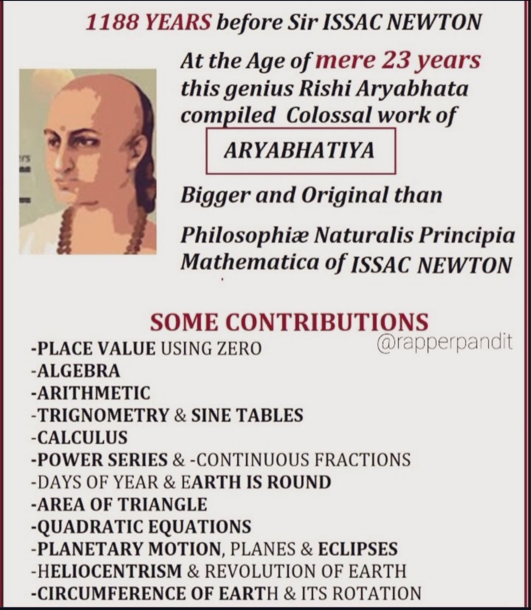 Aryabhatta Work In Trigonometry