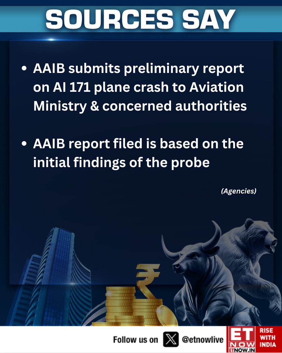 India’s AAIB Hands Initial Report on Air India AI 171 Crash to Ministry ...