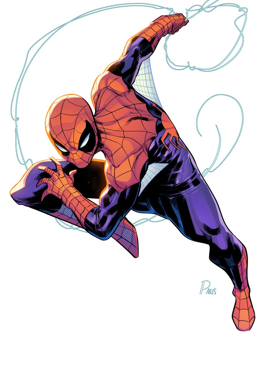 「Three more Spidersonas! These belong to 」|Paris Alleyneのイラスト
