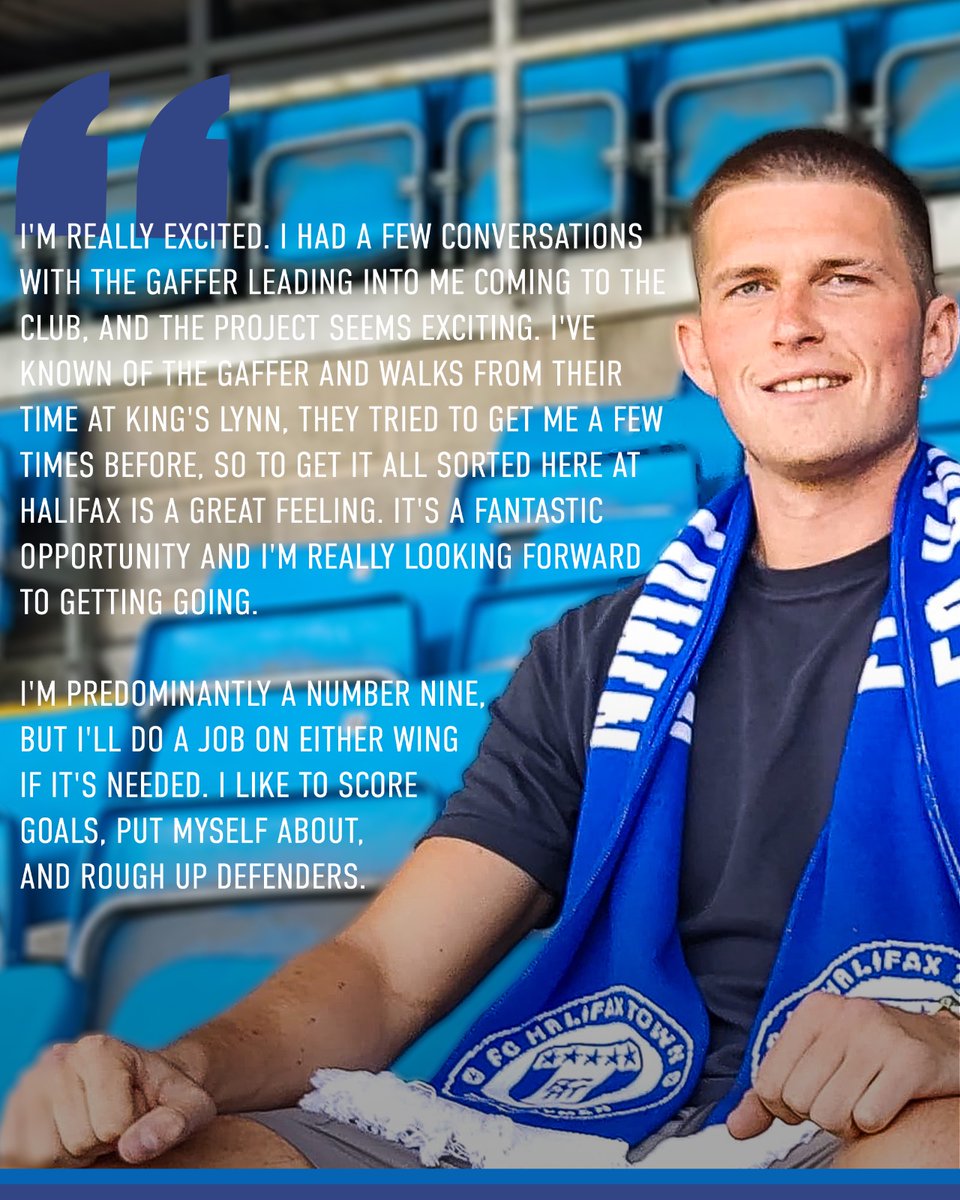 New Manager Appointed - FC Halifax Town