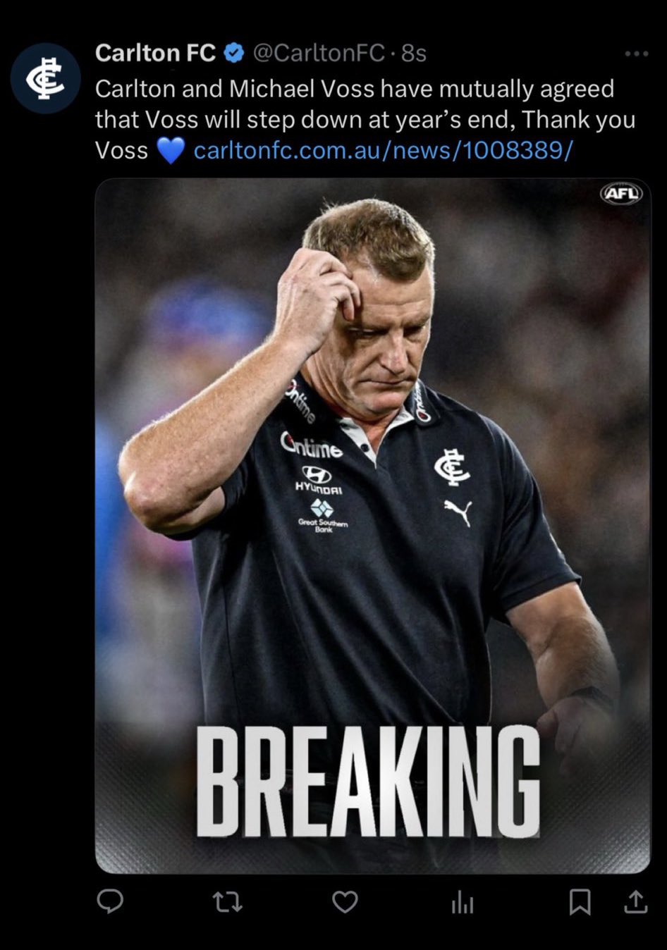 Carlton Blues Memes