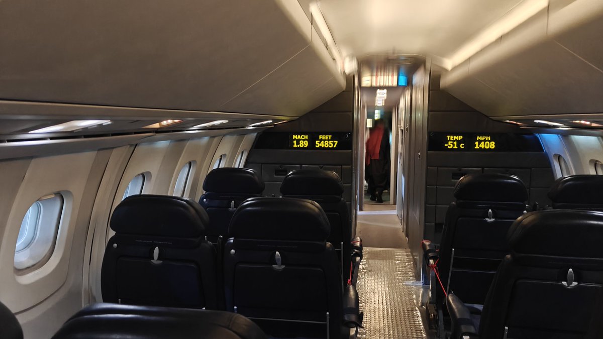 Concorde First Class Interior