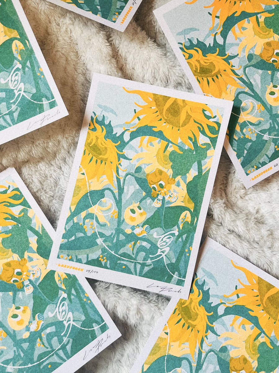 「夏 SUMMER #STRAYKIDS #한 #필릭스 2-color riso」|PUNCHYのイラスト