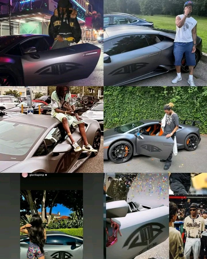 Travis Scott Lamborghini Black