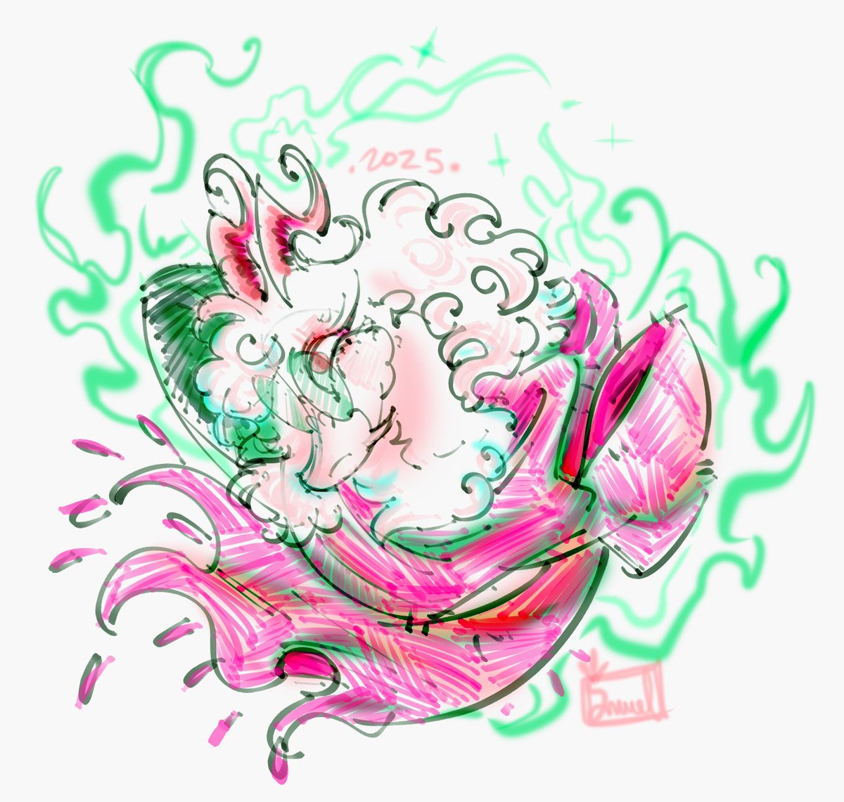 「#deltarune #ralsei // transition from mo」|🌙 Samsa/Micha 🌞 ️💜🖤のイラスト