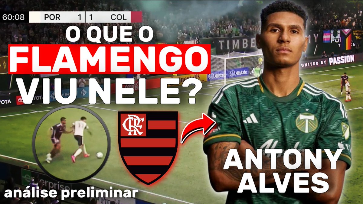 Ao vivo pra fazermos uma análise preliminar de Antony Alves que pode ...
