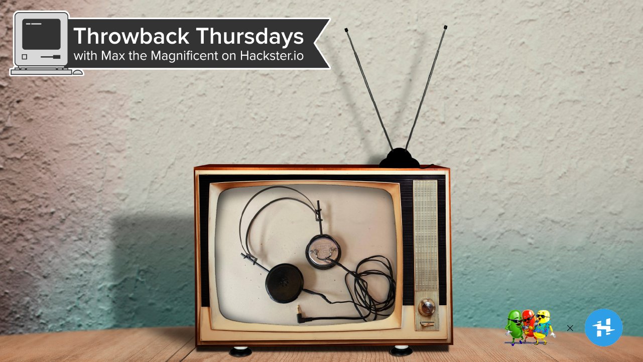 Throwback Thursday Technology