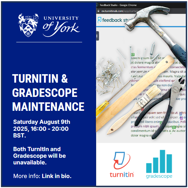 UoY e-Learning (VLE, Panopto/Replay, & more...) (@UoYVLE) / Posts / X