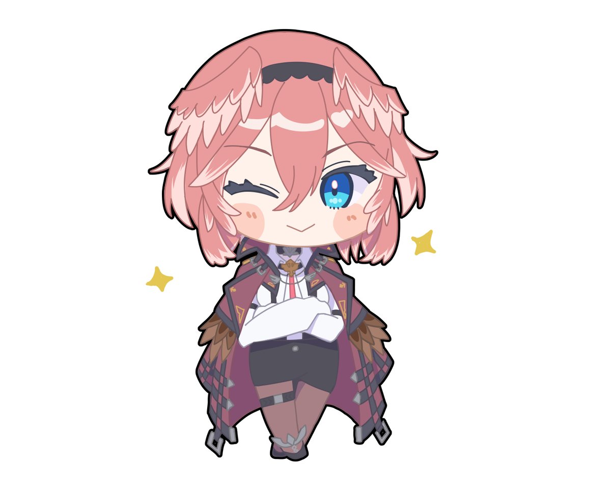 鷹嶺ルイ ,鷹嶺ルイ(通常) 「ミニ女幹部 #Luillust」|みはえる🐍 のイラスト