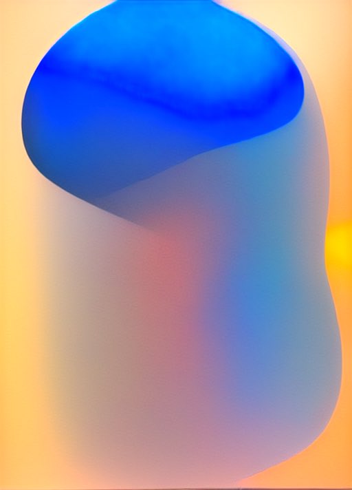 「久しぶりに過去のAI作品を。mitsua diffusion oneを使用した抽」|嘯(しゃお)のイラスト