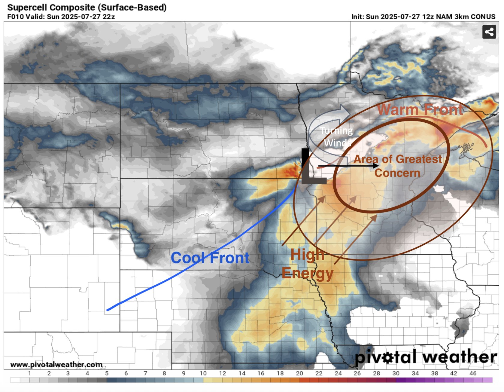 Minneapolis Weather Map