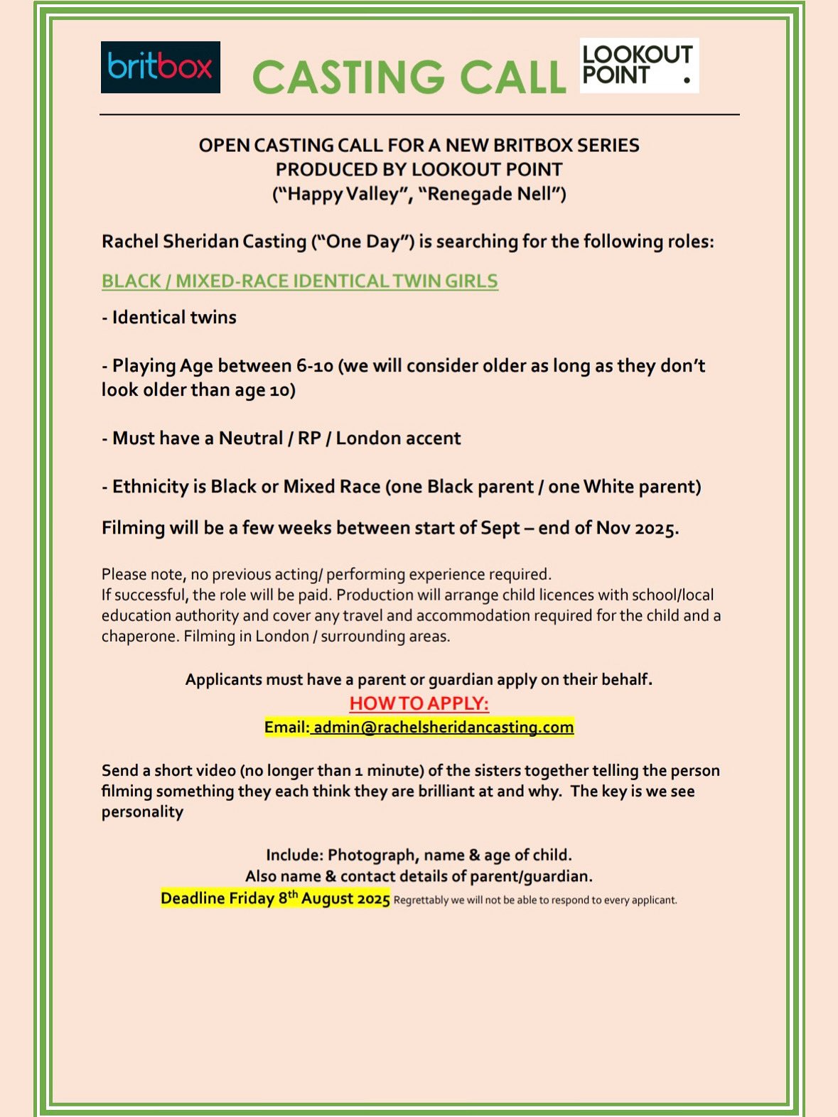 Call Today For Details