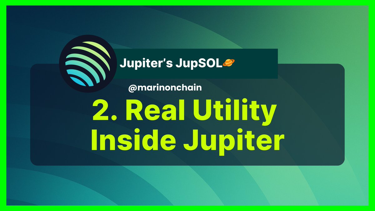 Thread By @marinonchain - JupSOL hit over $1.2 billion in...