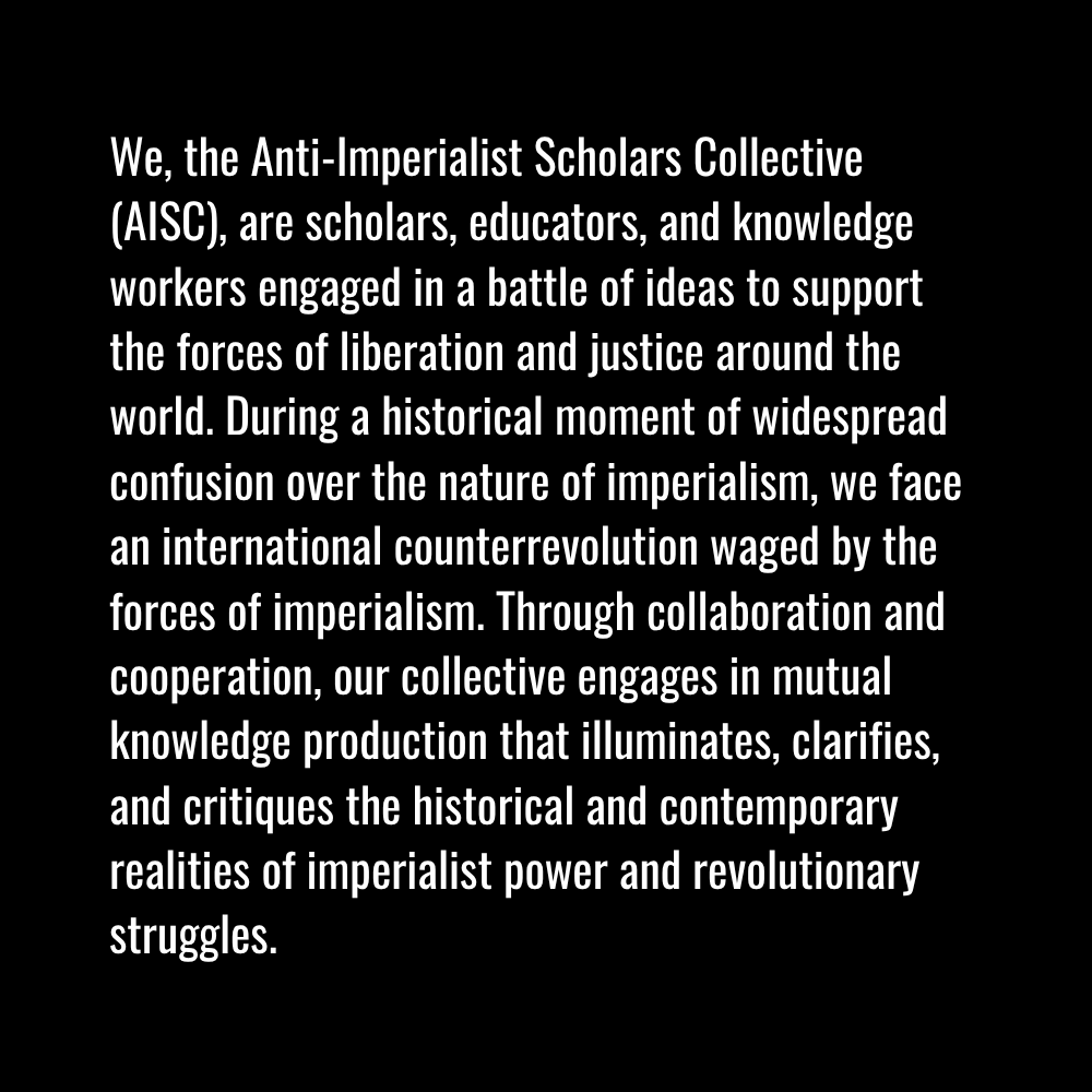 Anti-Imperialist Scholars Collective's Threads – Thread Reader App