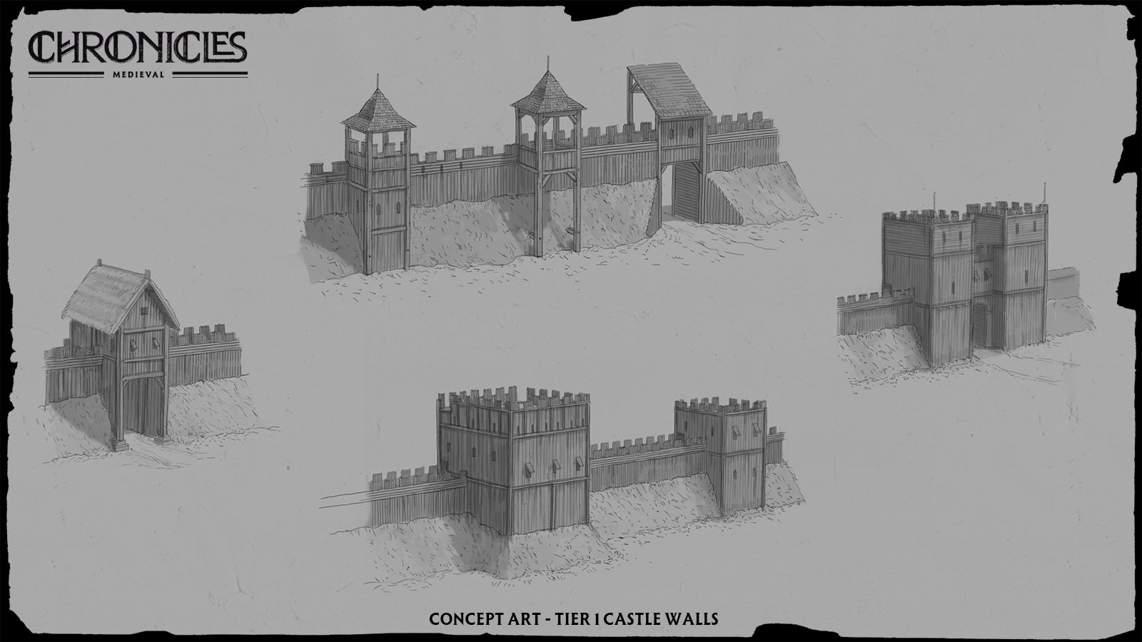 Medieval Castle Concept Art