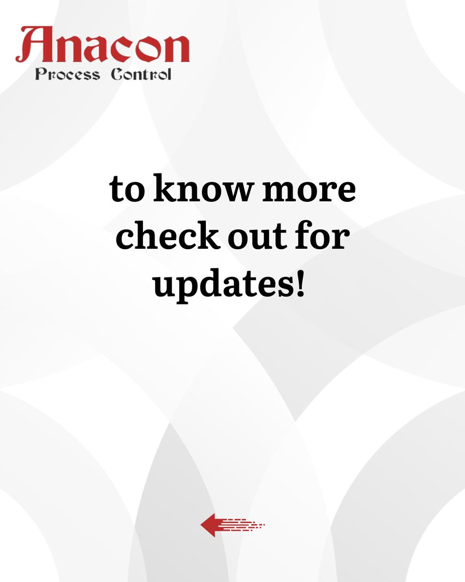 Anacon Process Control Pvt. Ltd. (@Anacon_process) / Posts / X