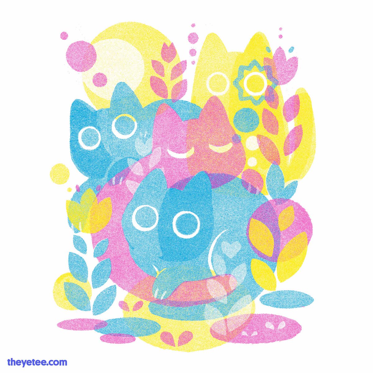 「Cats come in all sorts of colors, these 」|The Yetee 🌈のイラスト