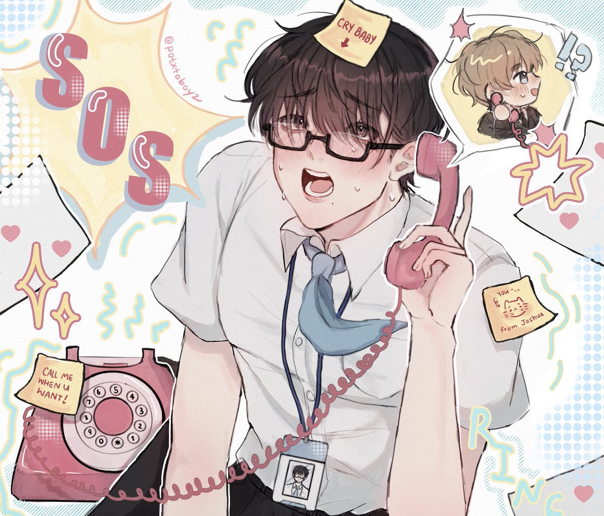 「Hi everyone! 🥺 I would like to become a #Vgen artist! I nee」putonの漫画