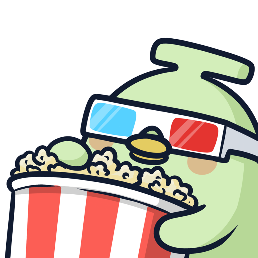 「do you need 3D glasses to watch dooby3D?」|Dr.Pigeon PhDのイラスト