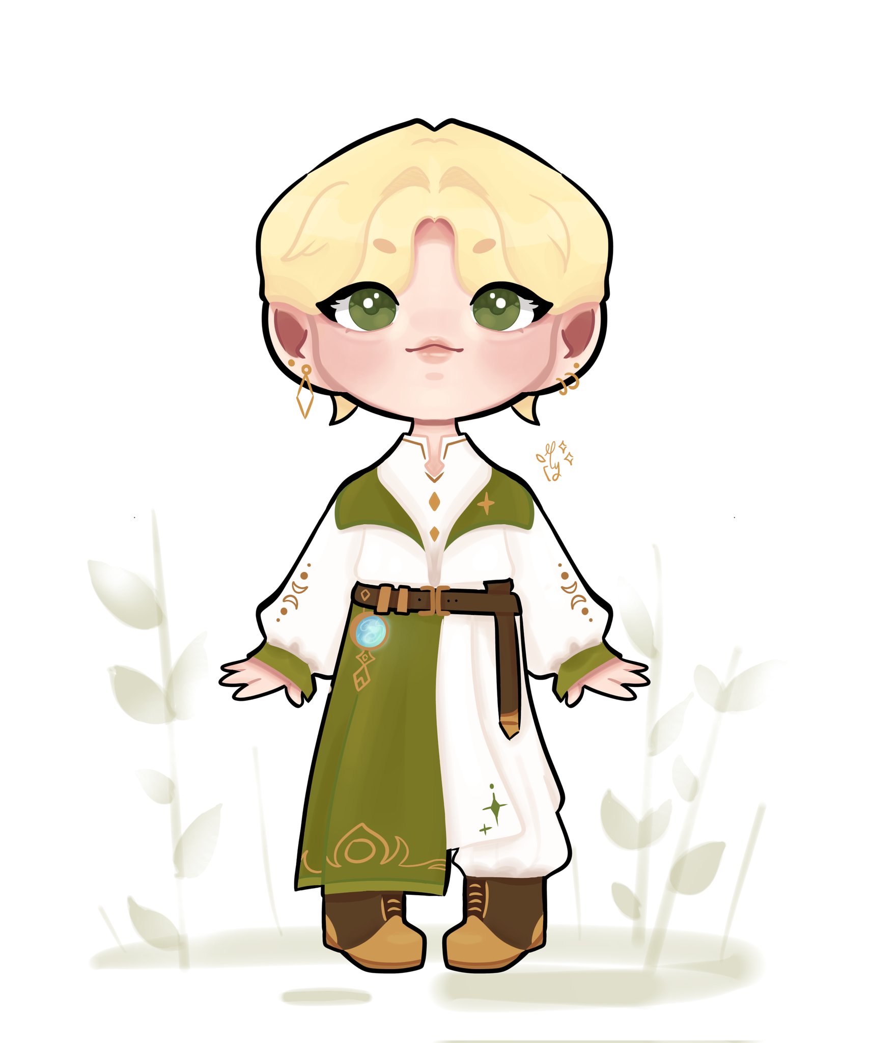 Forest Elves Drawings