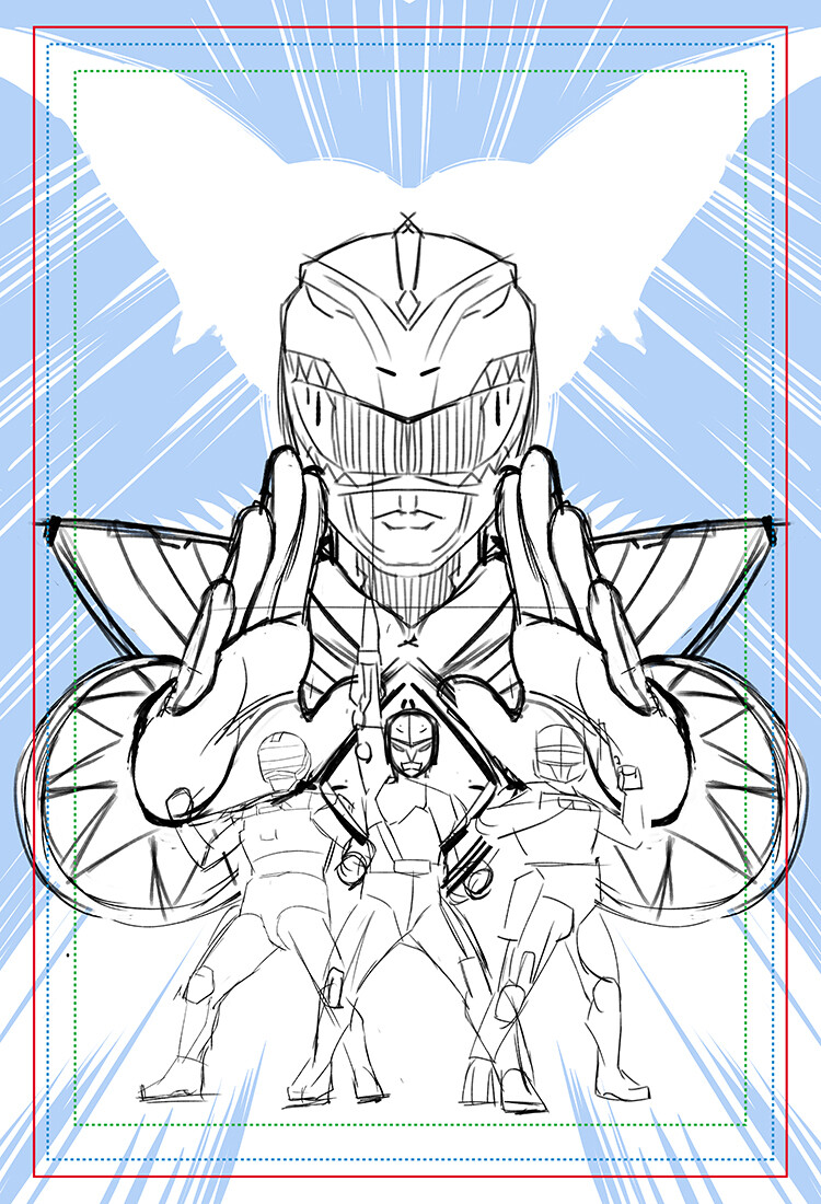 Coloring Pages Of Power Rangers Jungle Fury