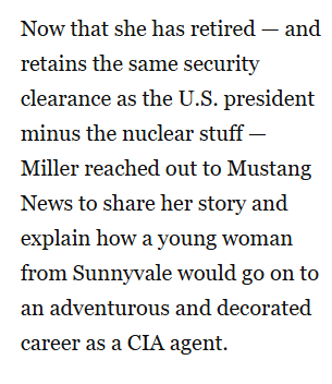 Thread By @The_War_Economy - Susan Miller, a retired CIA...