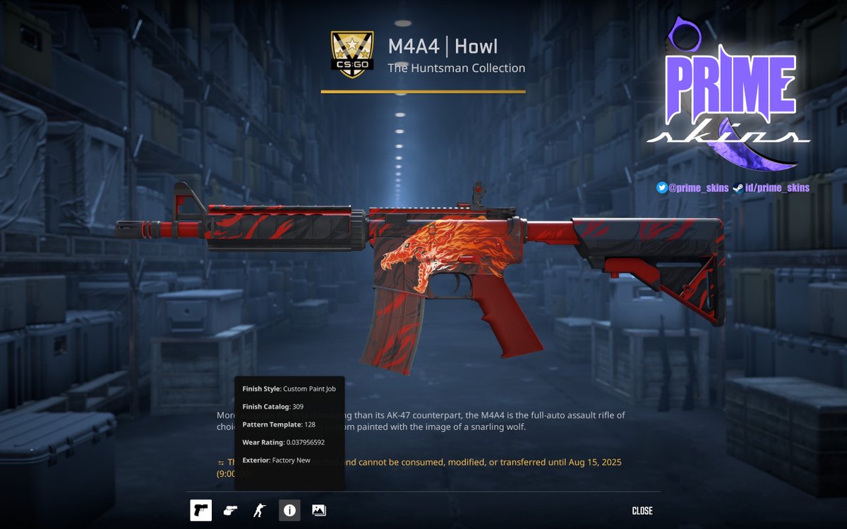 !PRIME | CS2 Skins Trader @prime_skins X Profile | Muskviewer