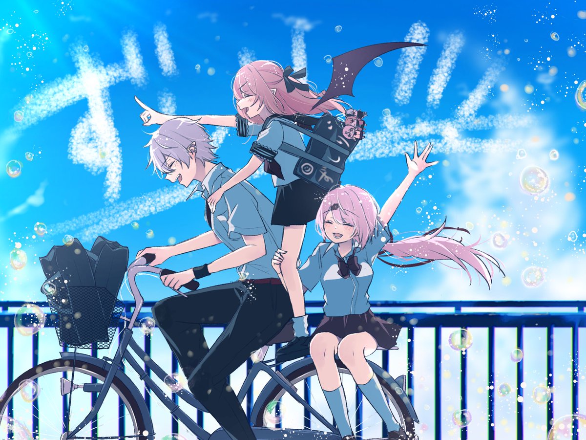 葛葉(にじさんじゲーマーズ) ,椎名唯華 「ずしり大好きだーー!!!!! #ずしり7周年 #KuzuArt #しいなーと #」|おうじのイラスト