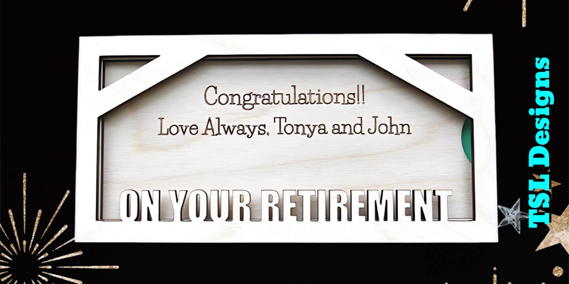 Personalized And Custom Retirement Card With Name For Etsy