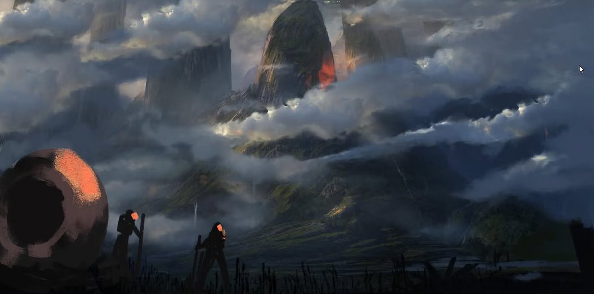 「Creating "Red Crystall Mountain" by Shahzeb Khan Raza - Disc」IAMAGの漫画