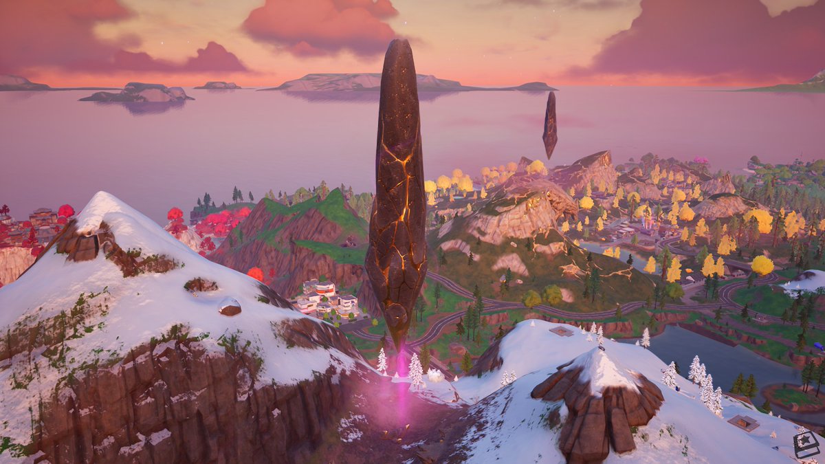 The remaining Spire Monoliths are now drained of the purple energy they ...