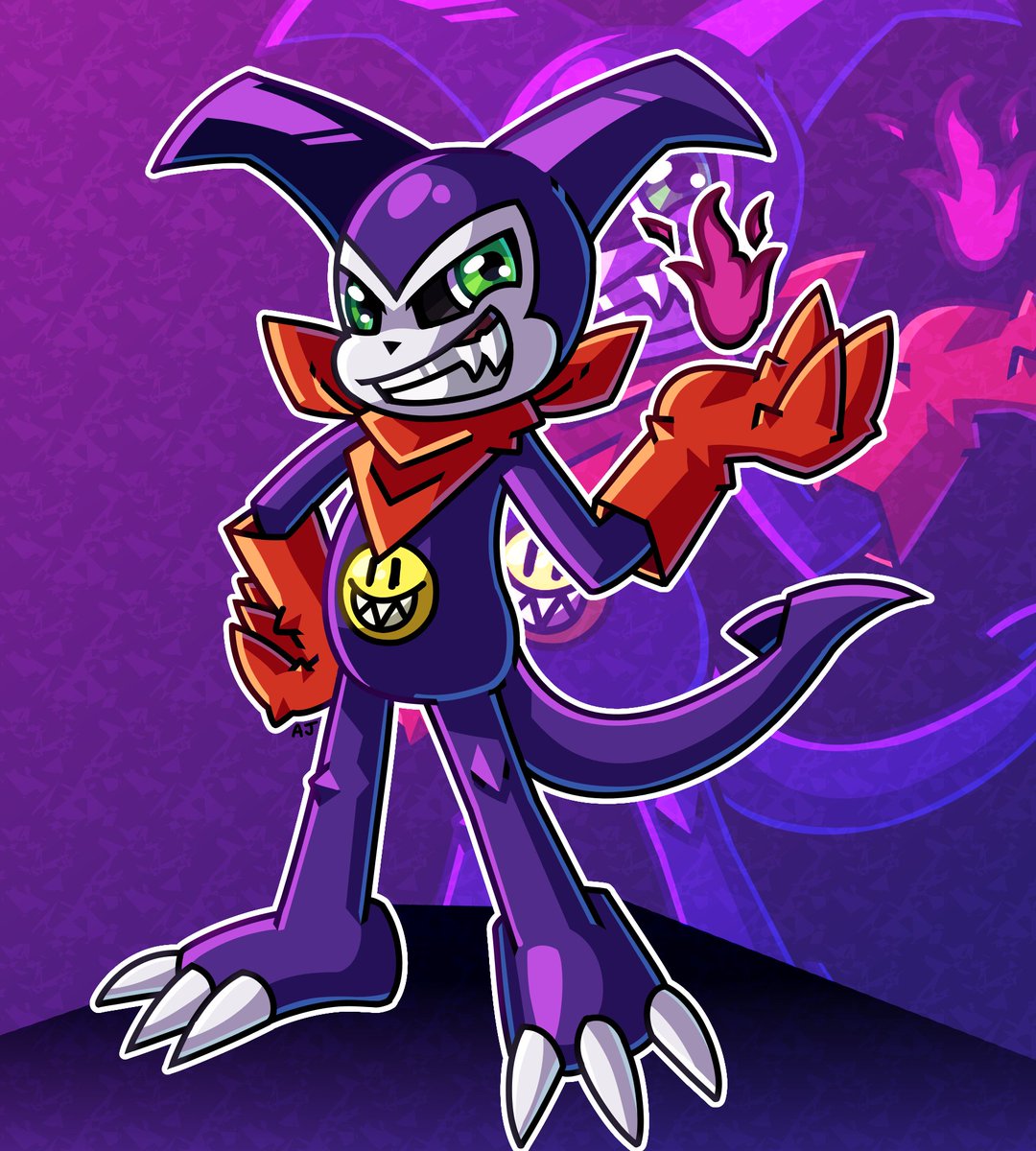 Funny imp creature #digimon