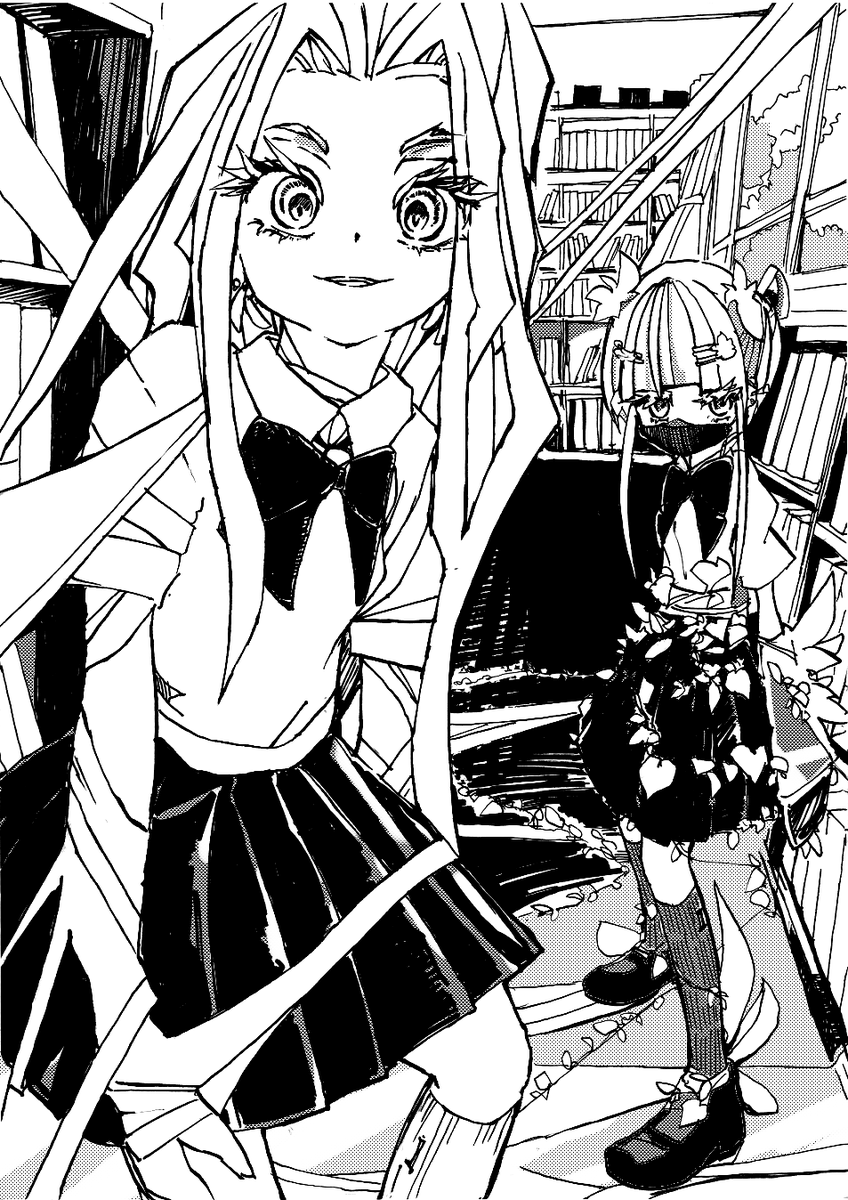 「頒布クリアファイルの元絵です #C106 」知 C106(日曜)南r27aの漫画