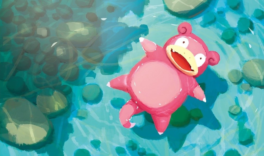 Slowpoke Art Wallpaper