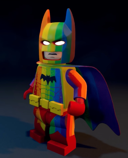 Rainbow Batman Logo Woodland Pictures #6849701