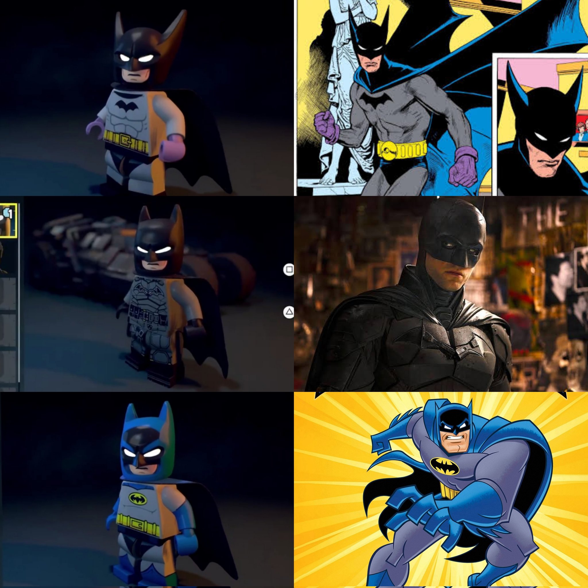 All Lego Batman Suits Rebuilt My Batman Suit Display MOC To Fit All 16