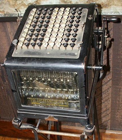 William Burroughs Adding Machine