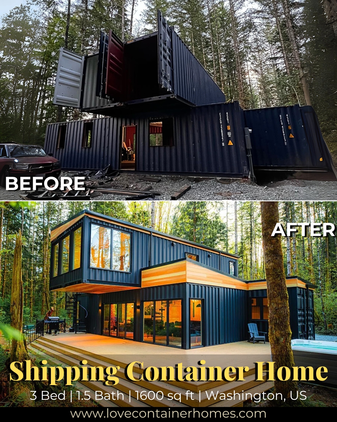 Large Shipping Container Home Ideas