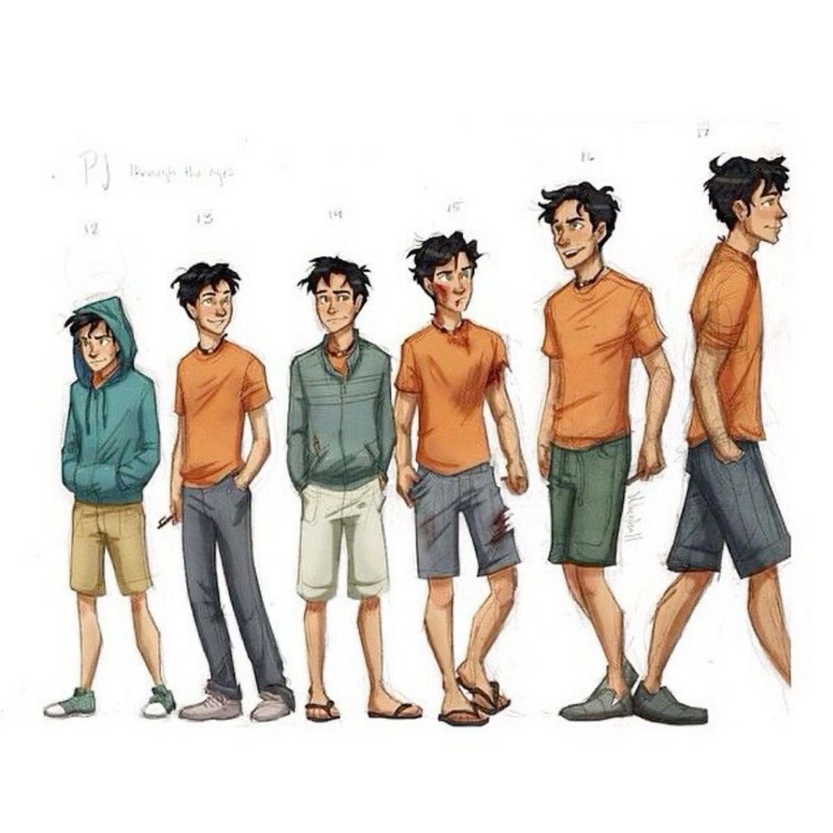 Dessin De Percy Jackson Par Burge Bug