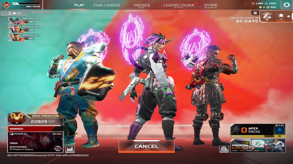 New 100T Roster😱 #1 #2 #3
