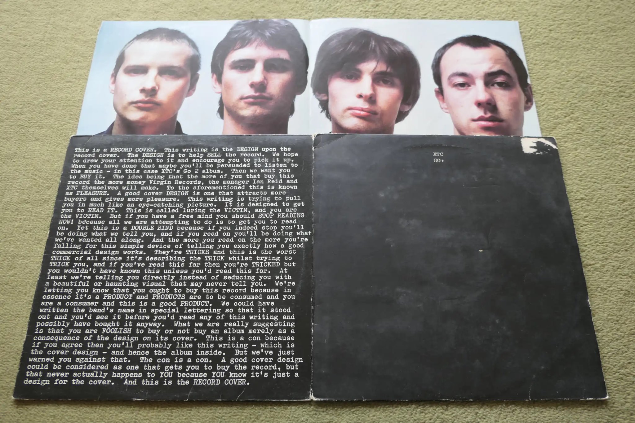 Xtc Album Covers Chalkhills: XTC: Go 2