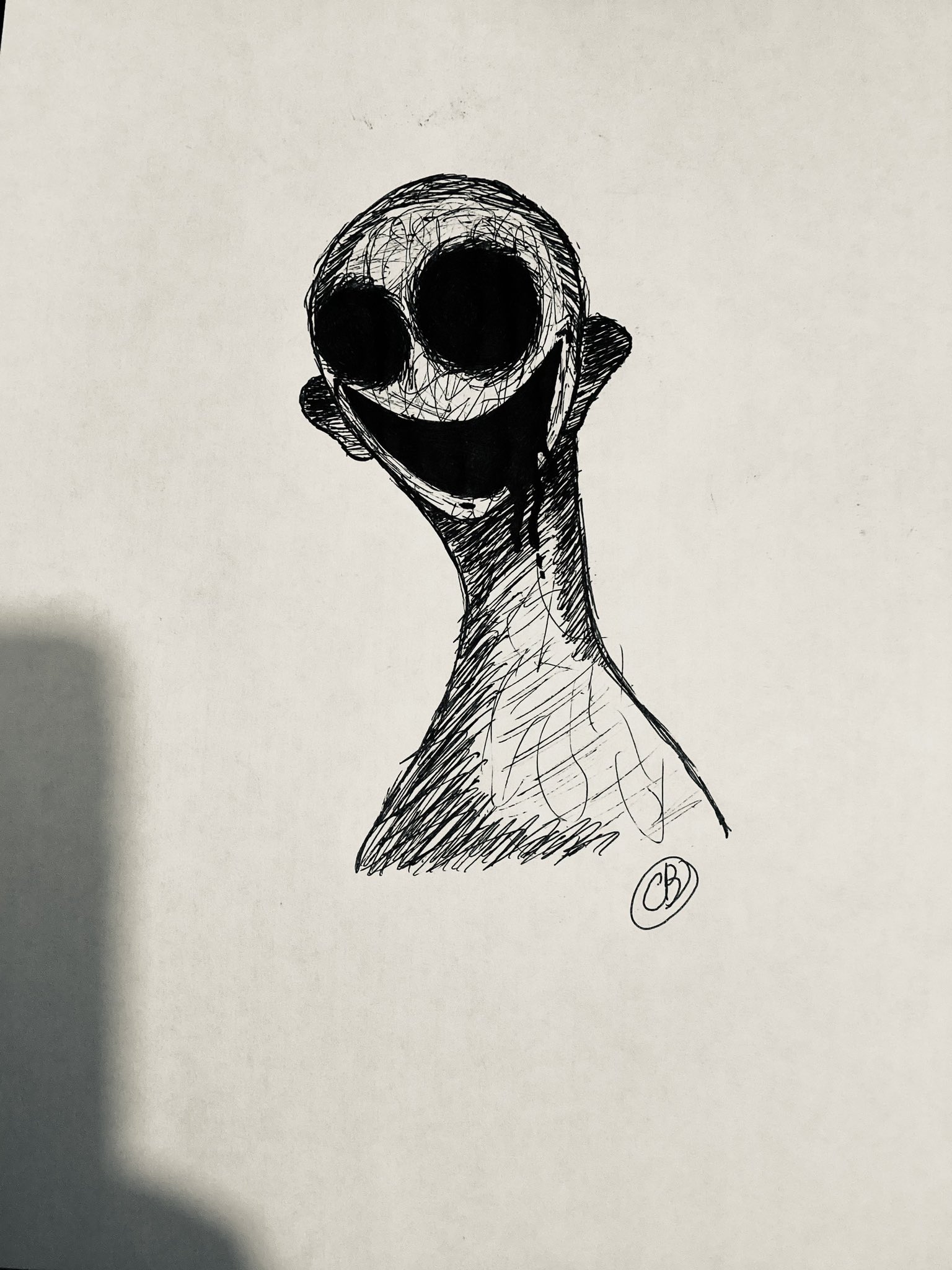 Glasgow Smile Drawing