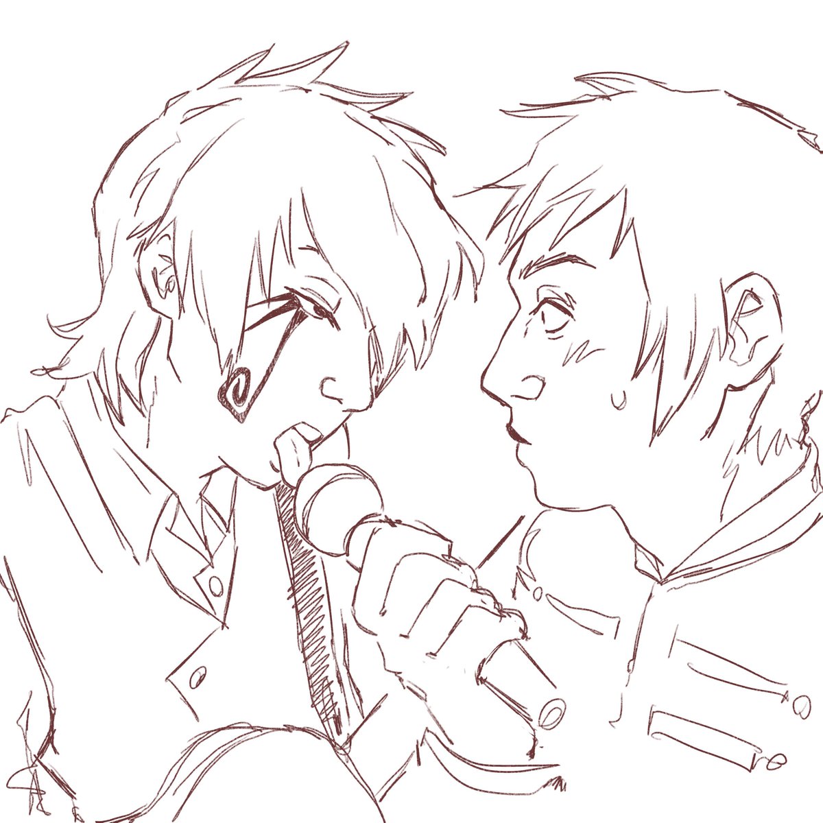 Stupid #ryden doodle while I gather the motivation to finish the other ...