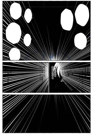 「集中線ツール使えなすぎてブラックホール生み出された 」ラム💯9/21ソ66bの漫画